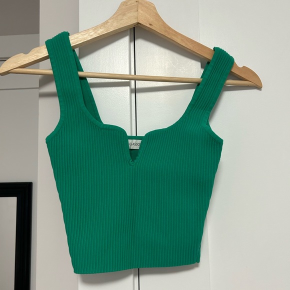 Tops | Glassons Green Going Out Top | Poshmark